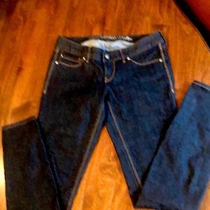 Express | Jeans | Express Skinny Jeans Dark Blue Size 4 | Poshmark
